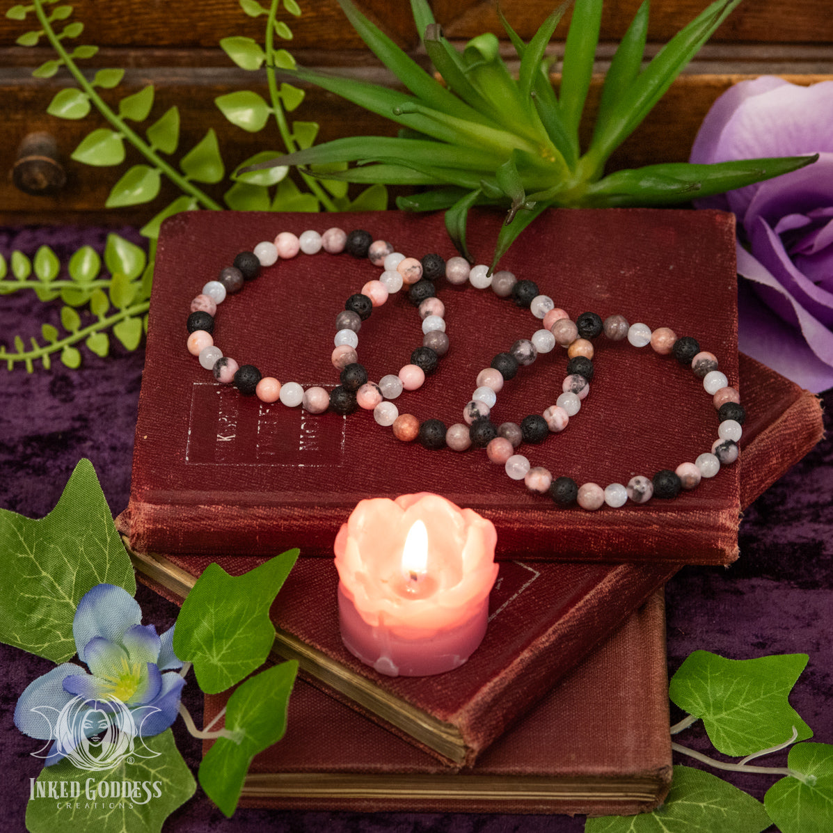 Happy Mood Gemstone Bracelet for Optimistic Energy – Inked Goddess Creations