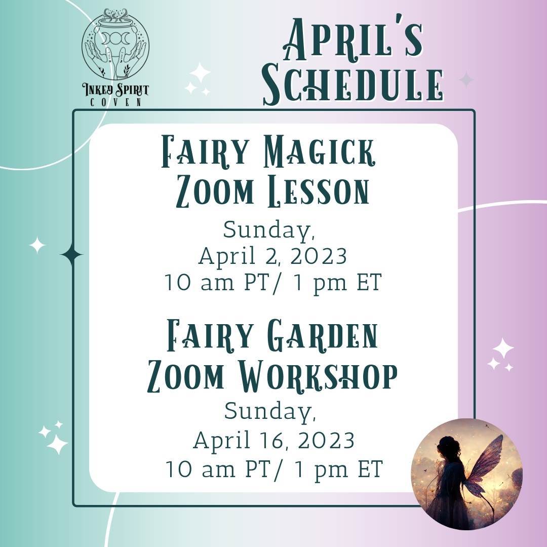 April 2023: Fairy Magick – Inked Goddess Creations