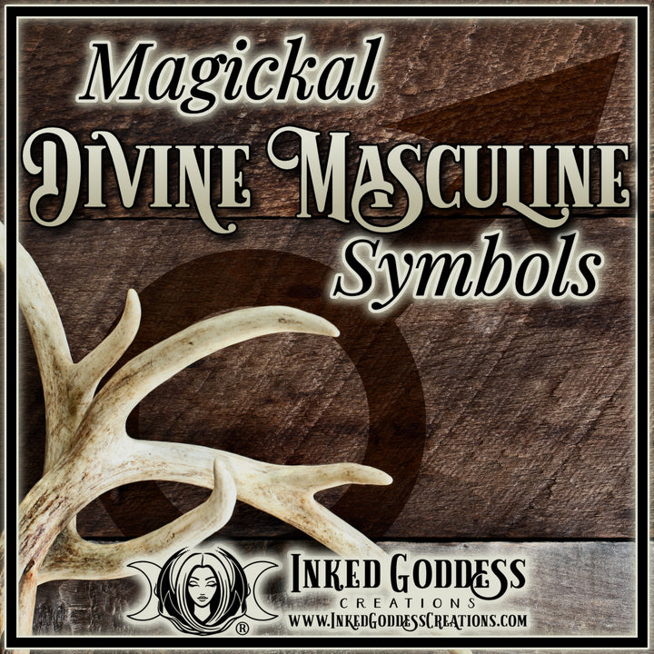 Magickal Divine Masculine Symbols – Inked Goddess Creations