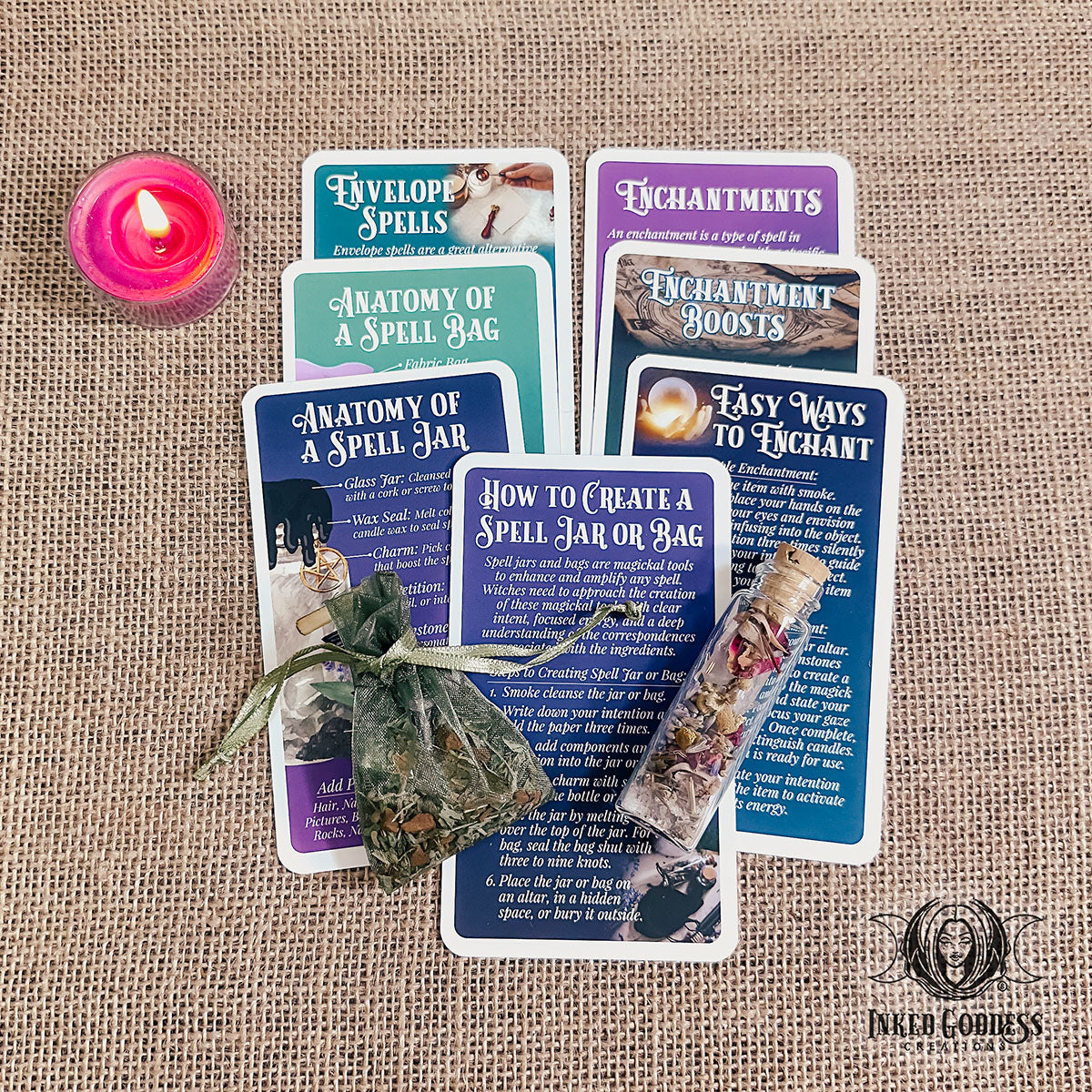 Spells and Enchantments Expansion Pack - Eclectic Witch Deck – Inked ...