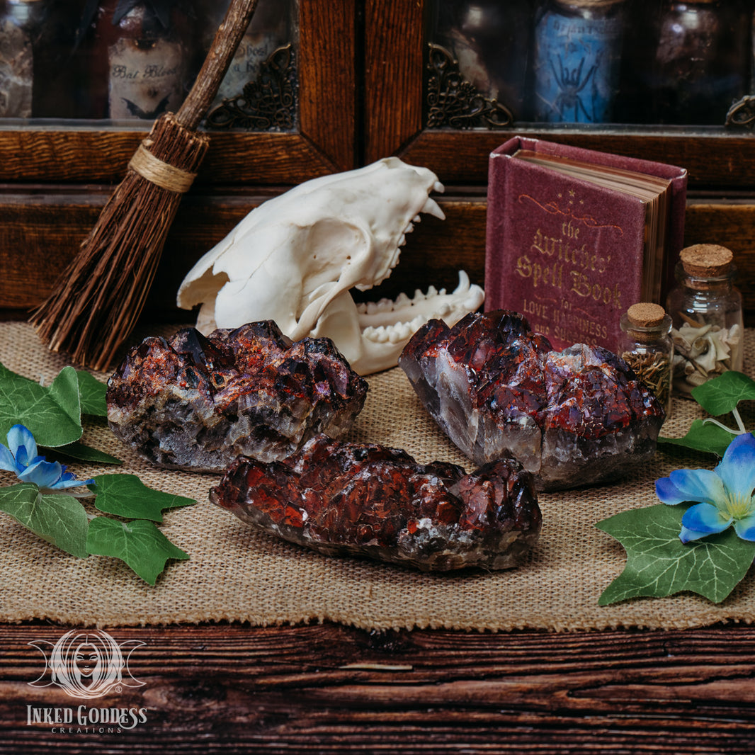 Gemstones- Raw & Clusters – Inked Goddess Creations