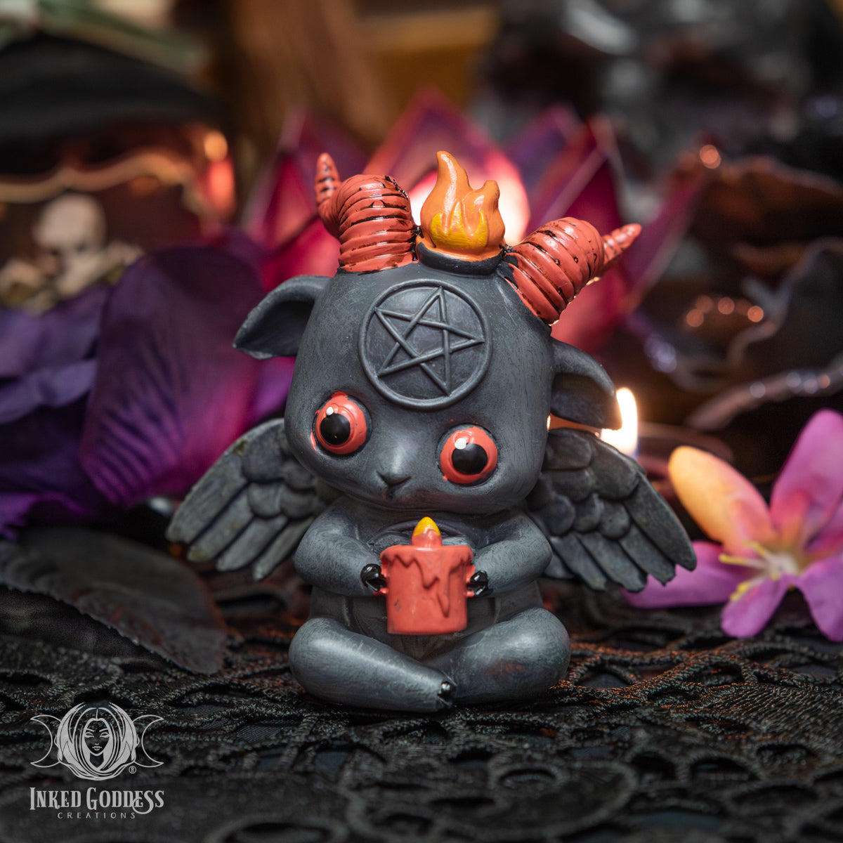 Baphy Baphomet Ritual Figurine for Cutesy Protection Magick – Inked ...