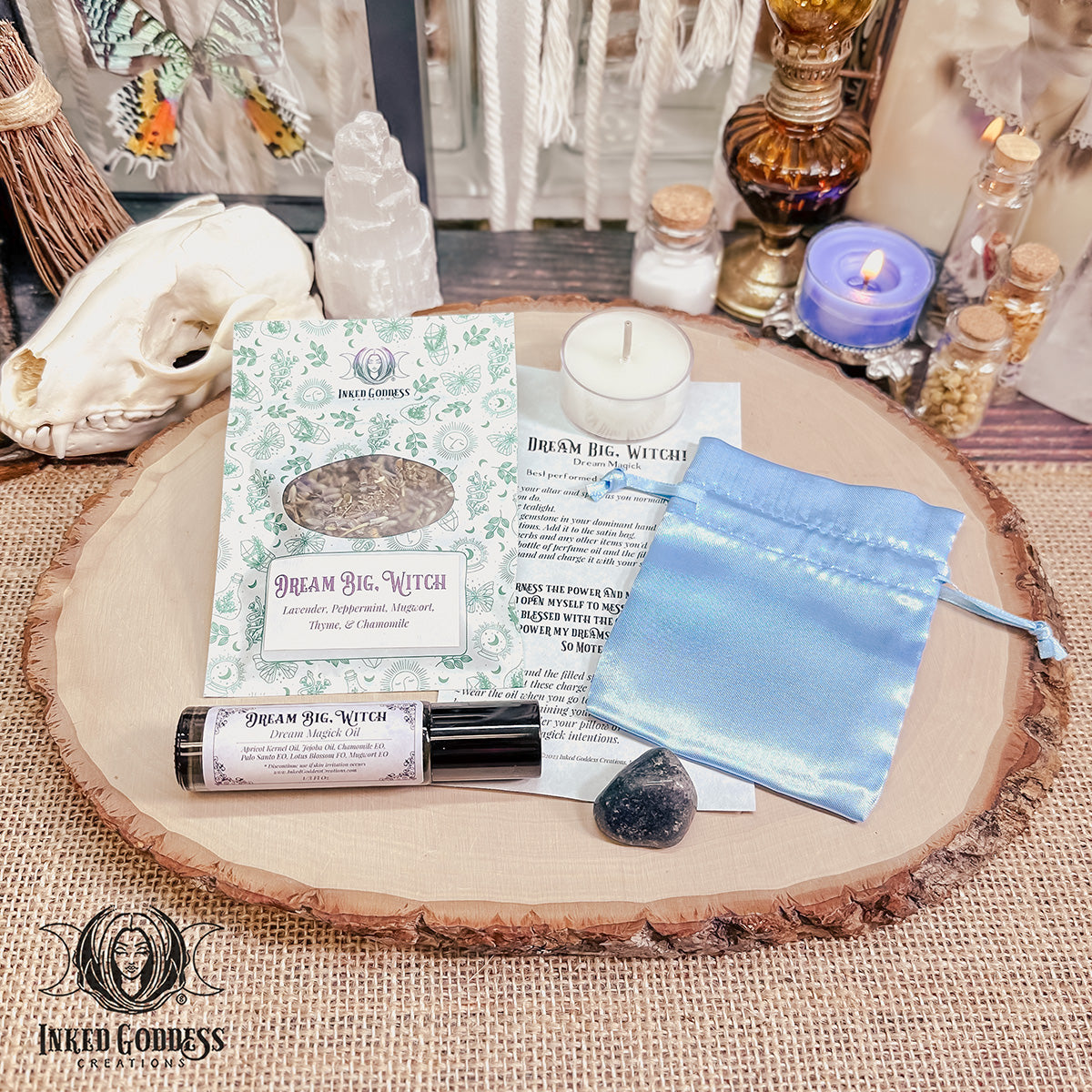 Dream Big, Witch! Spell Kit- Dream Magick – Inked Goddess Creations