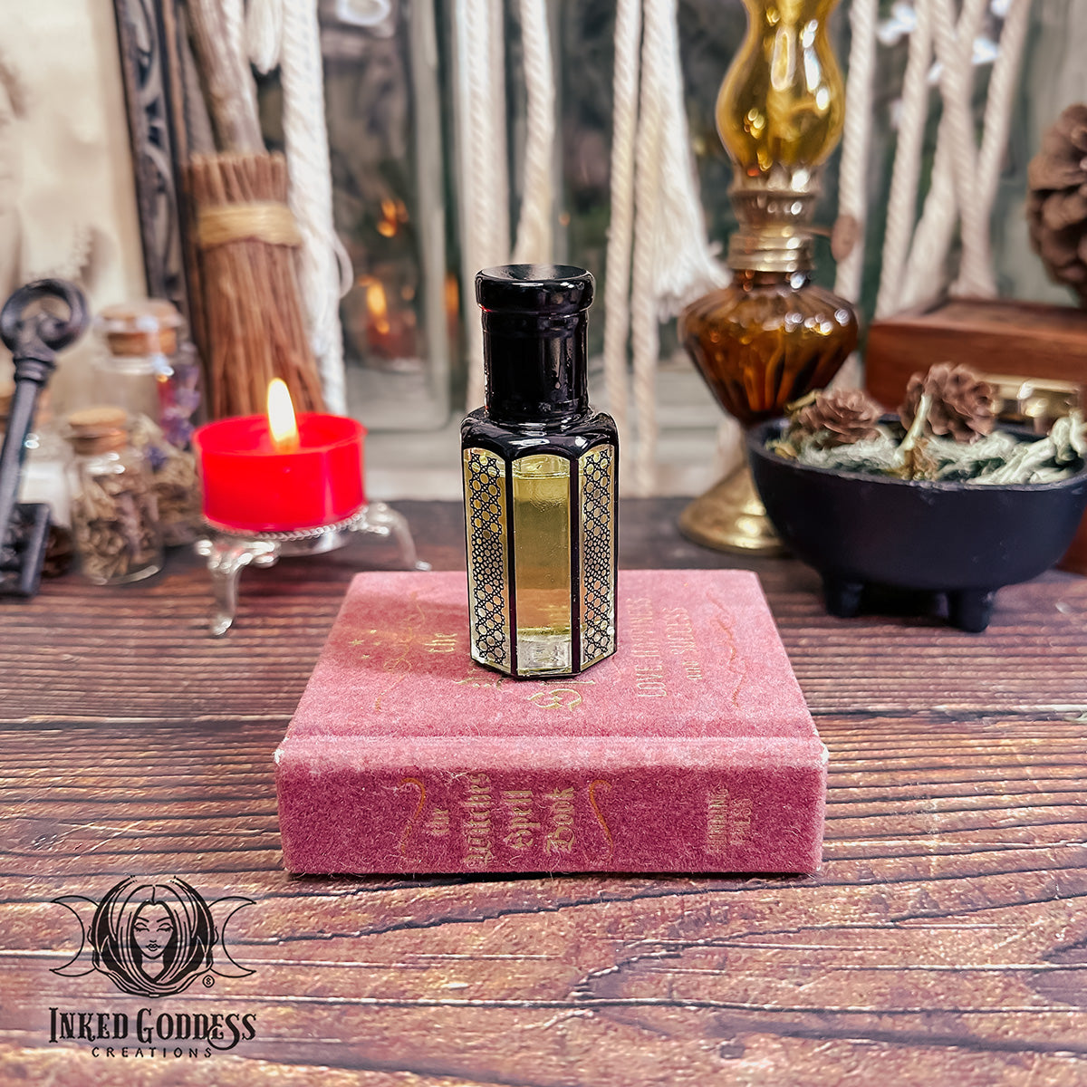 Midnight Path Perfume Oil for Empowering Energy – Inked Goddess Creations