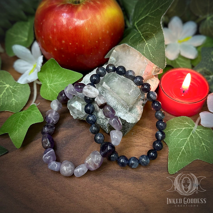 Morgan Le Fay Bracelet Set for Divine Healing & Shadow Work – Inked ...