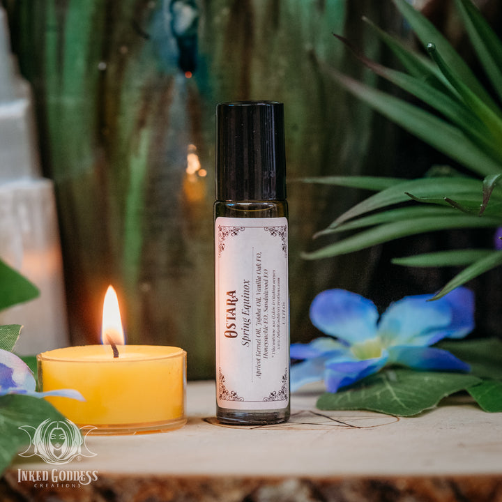 Ostara Ritual Oil for Spring Equinox – Inked Goddess Creations