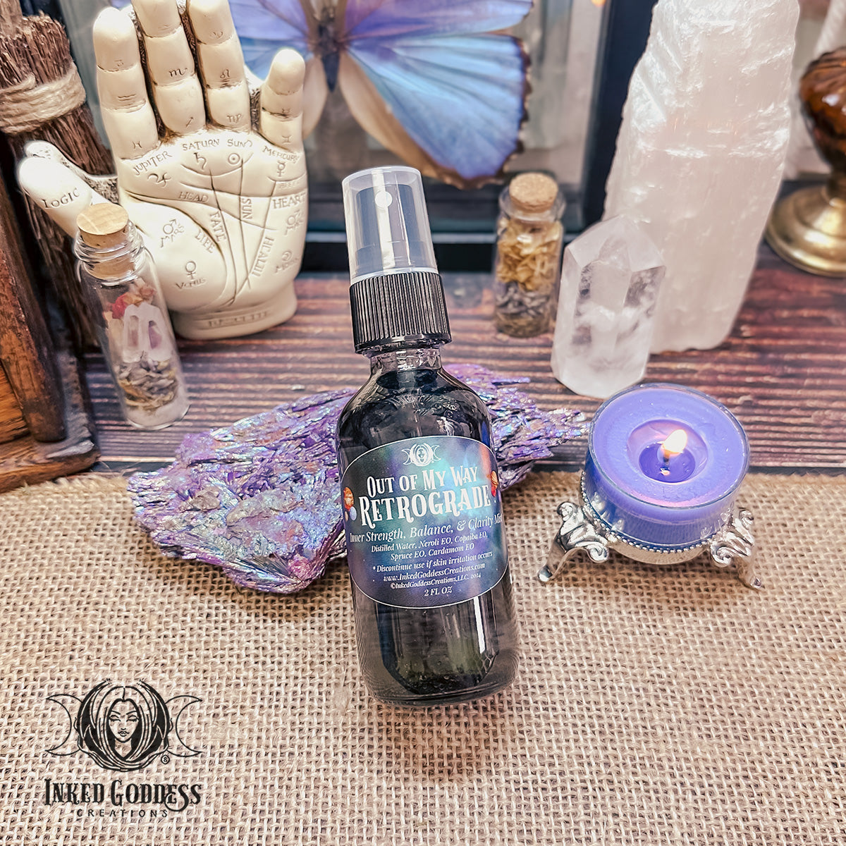 Out of My Way, Retrograde Mist for Strength During Planetary Shifts ...