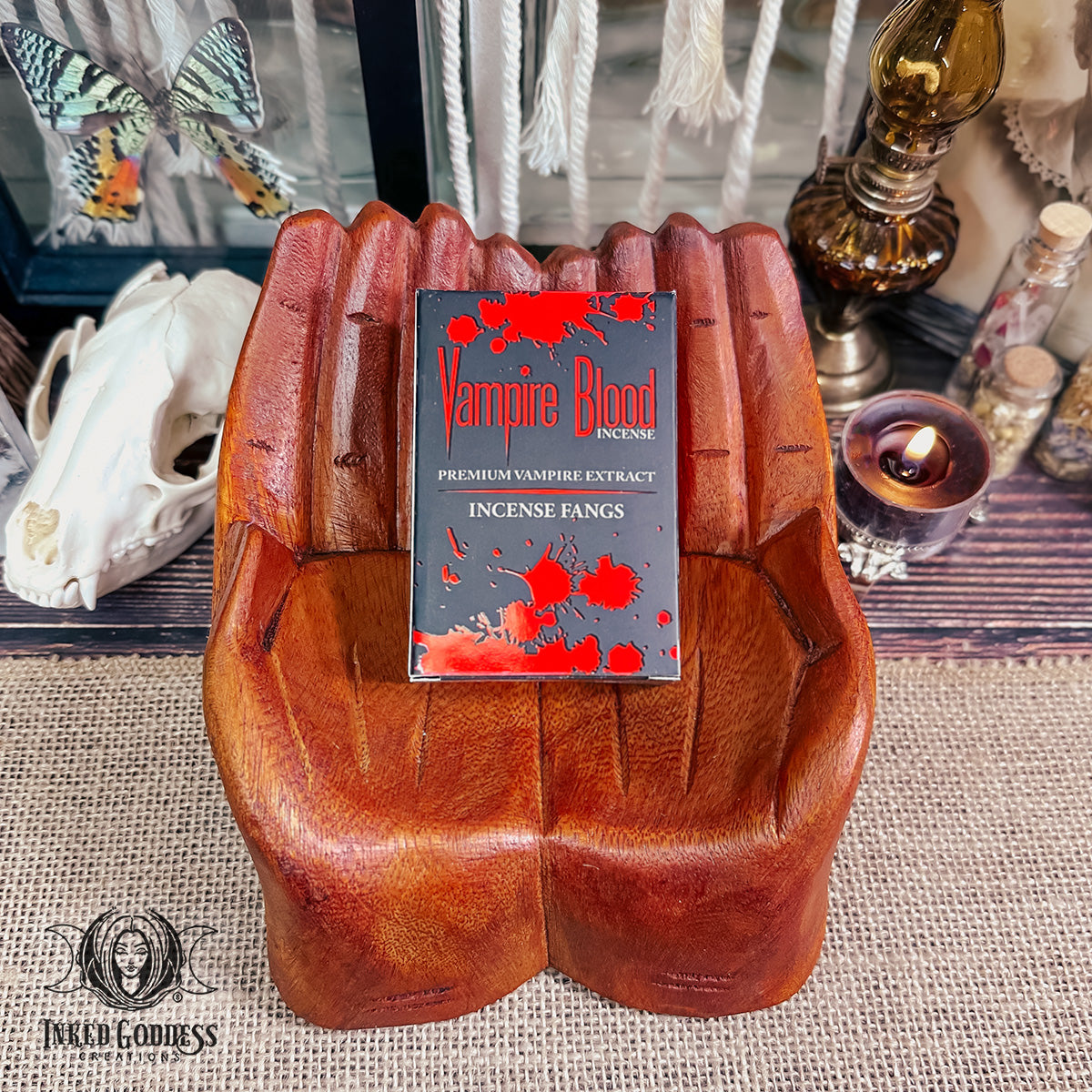 Vampire Blood Cone Incense for Enchanting Energy – Inked Goddess Creations