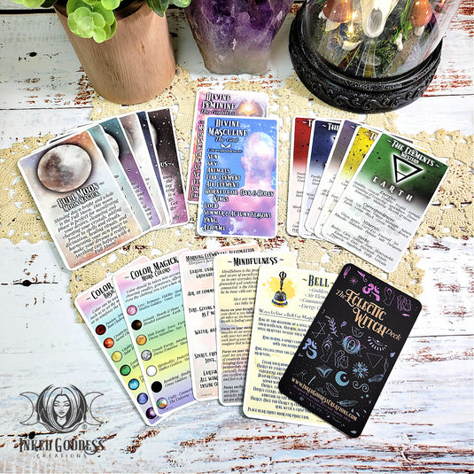 The Eclectic Witch Deck- Original Starter Deck – Inked Goddess Creations
