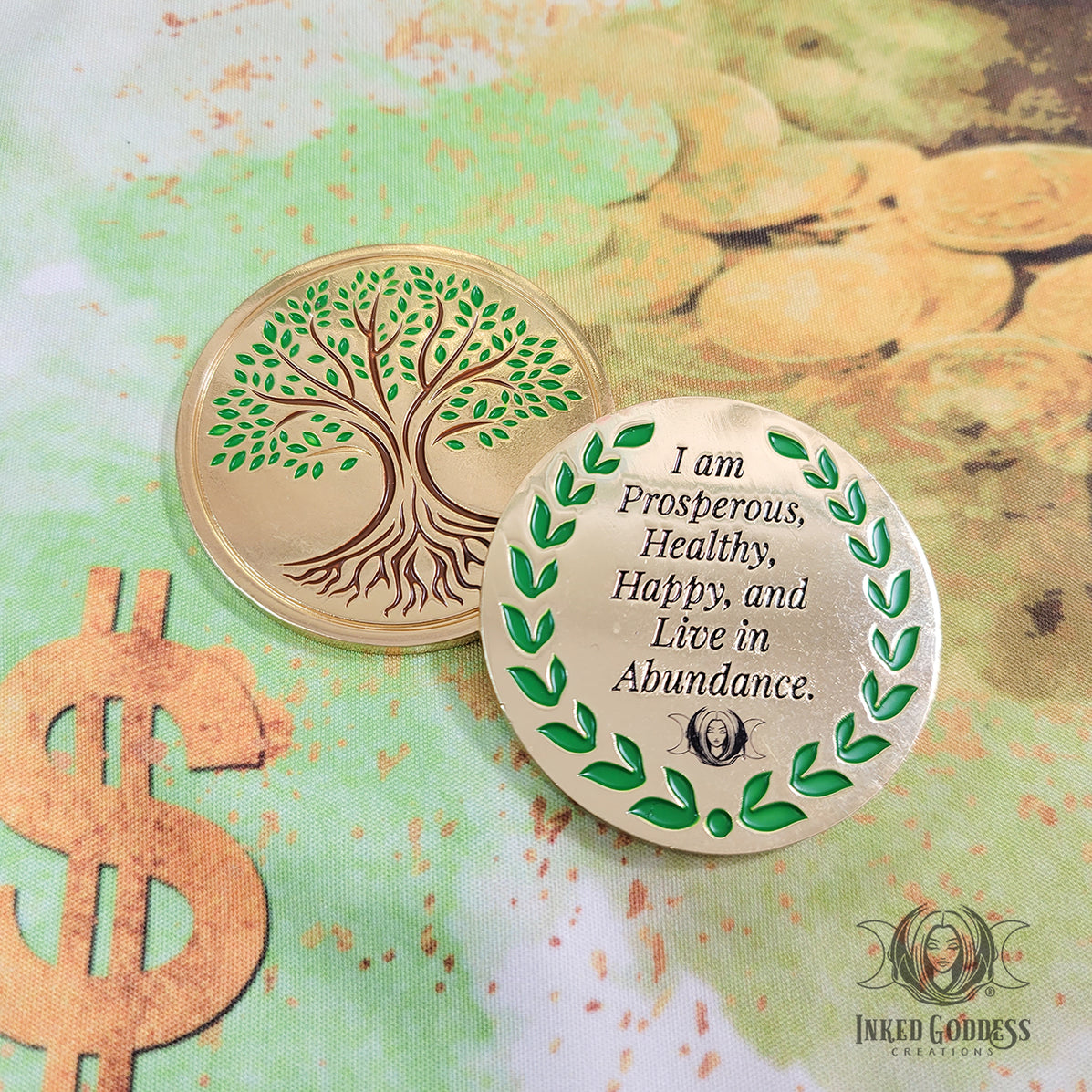 Prosperity Altar Set for Creating a Money Altar