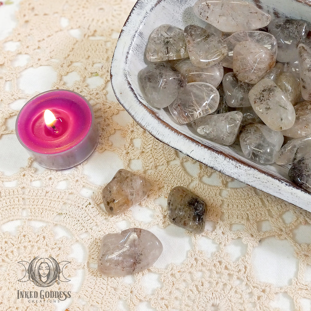 Witches Finger Tumbled Gemstone for Spiritual Path Alignment