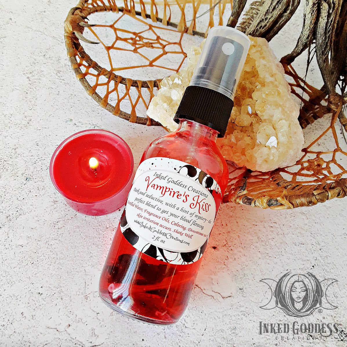 Vampire Kiss Mist, Dragon's Blood and Vanilla